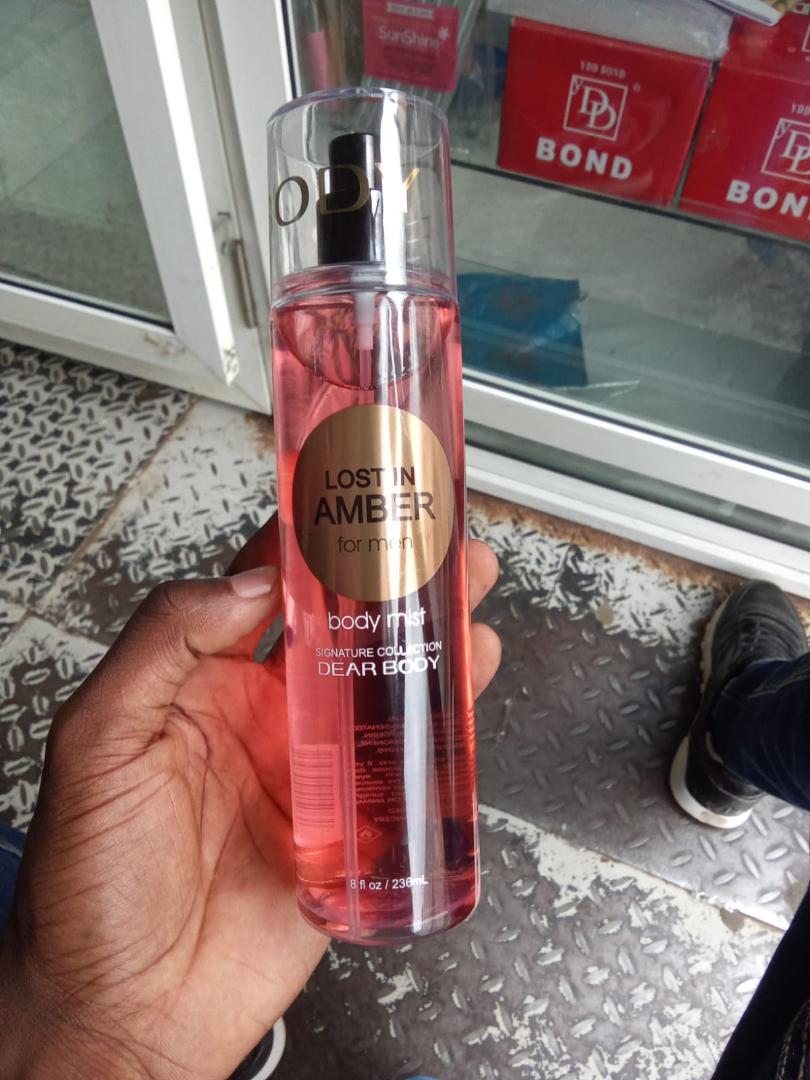 Best price for Dear body Lost amber body mist for men Deodorants ...