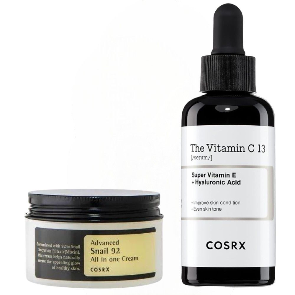 Best price for Cosrx Advanced Snail 92 All in ones Snail Mucin Cream + Cosrx Vitamin C13 Face ...