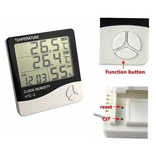 Best price for HTC-2 LCD Digital Thermometer Hygrometer Weather Station ...