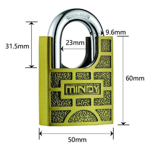 Best price for Mindy Top-security Heavy Duty Antique Padlock.