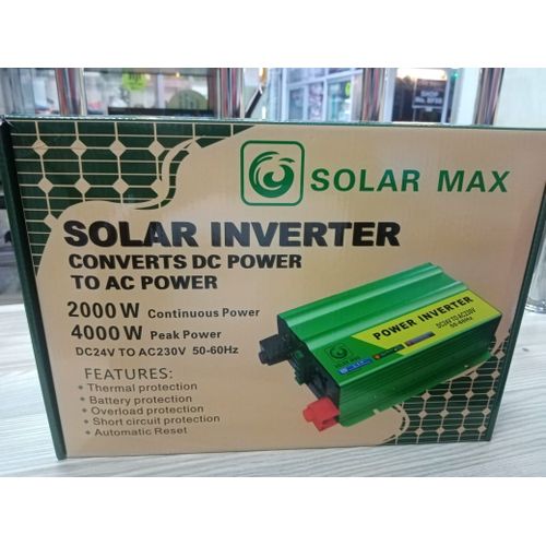 Best price for Solar Max 2000W 24V DC SOLAR POWER INVERTER Peak Power 4000W