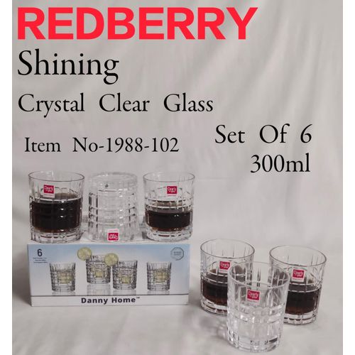 Best price for Redberry 6pcs glasses Color-White Capacity-n/a 1000404349
