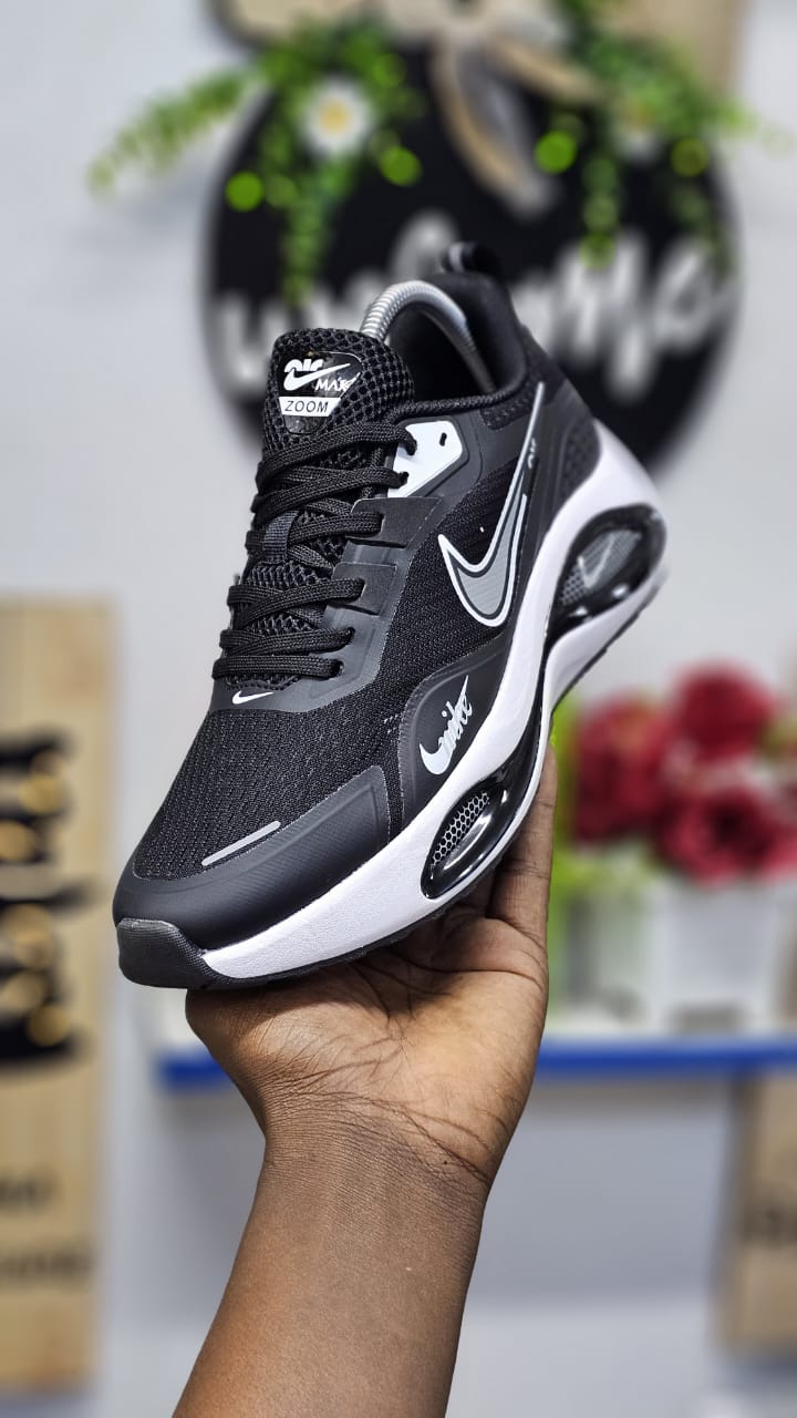 Best price for Air max zoom Winflow black and white breathable airmax ...