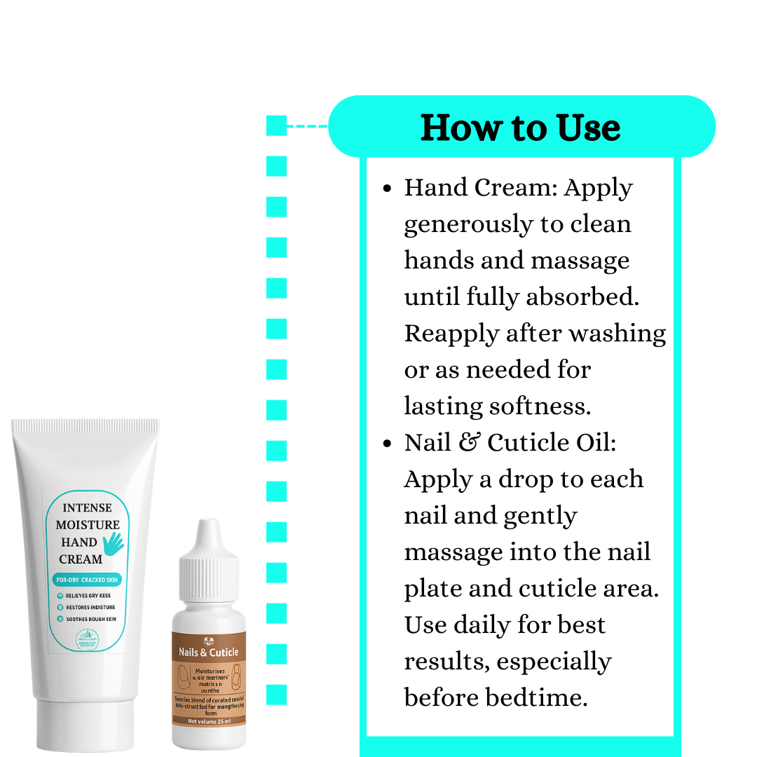 Best price for Intense Moisture Hand Cream + Nail & Cuticle Oil - For ...