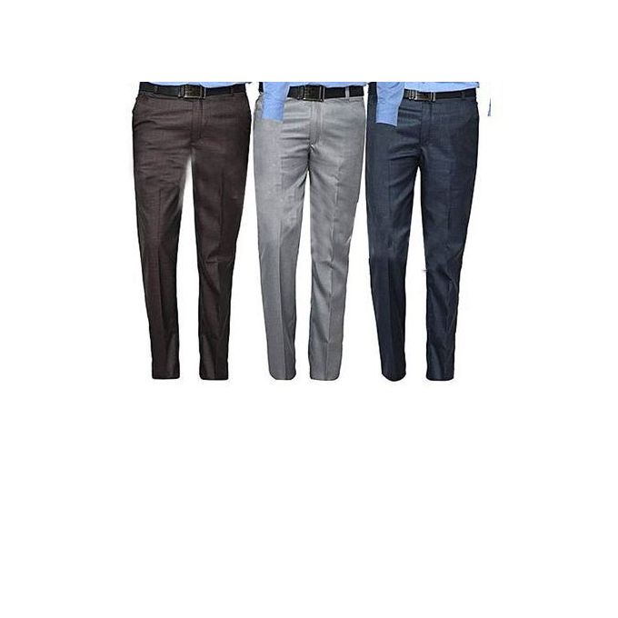 Best price for Men's Official Trousers- 3Pack Color-As in the picture ...
