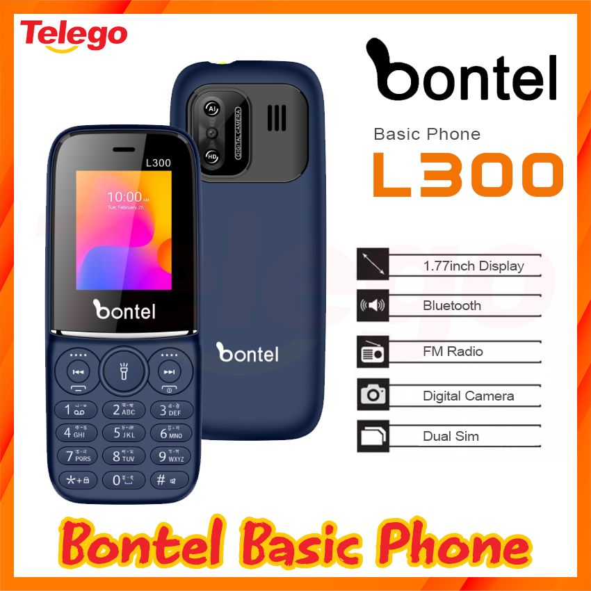 Best price for Bontel L300 Basic Mobile Phone 1000mAh Dual Sim with MP3 ...