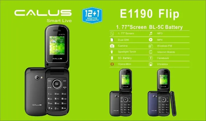 Best price for CALUS E1190 Flip phone 1.77" screen DISPLAY 5C Battery ...