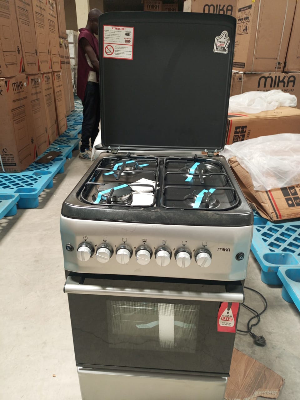 Best price for MIKA 50 * 55 FULL GAS STANDING COOKER - Push Button Auto ...