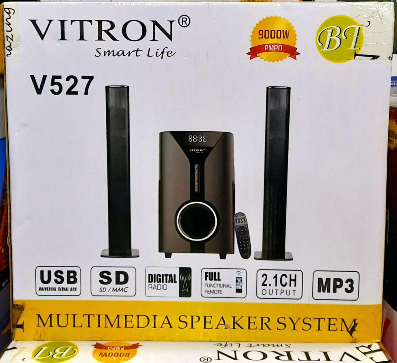Best price for VITRON V527 2.1 CH MULTIMEDIA SPEAKER SYSTEM - Remote ...