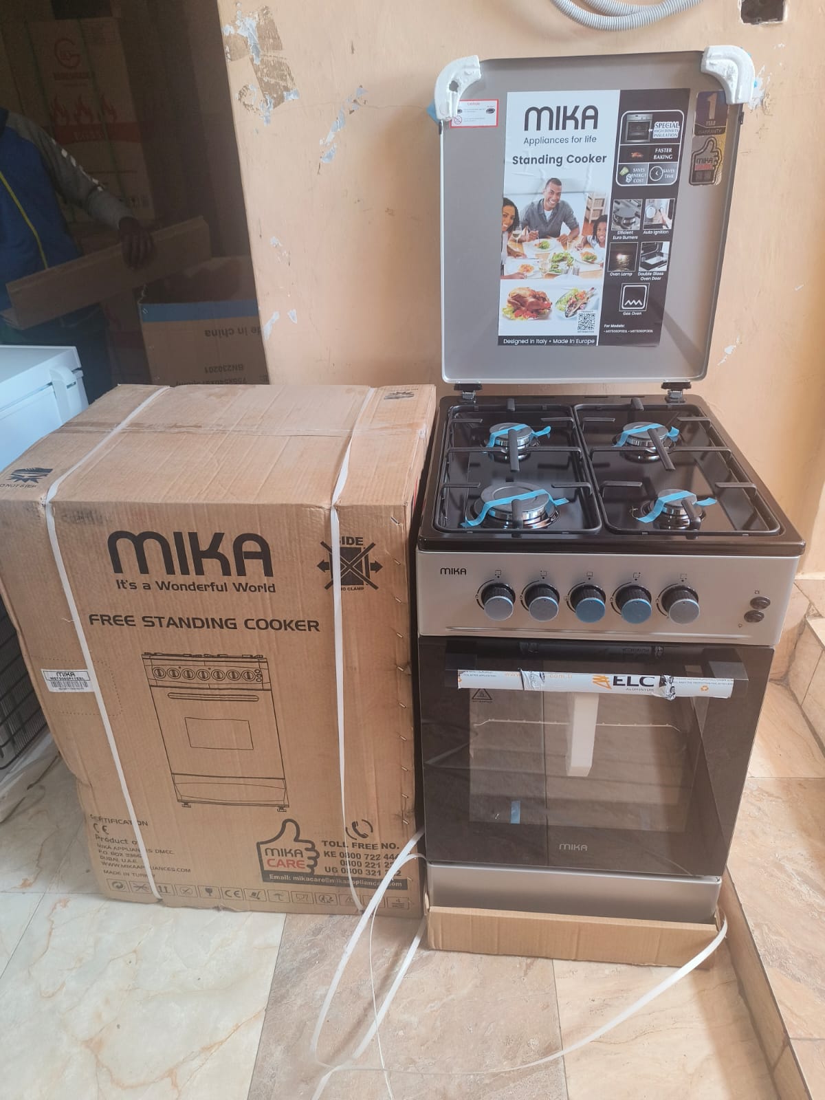 Best price for Mika full All Gas Free Standing Gas Cooker- 50*60, Gas ...