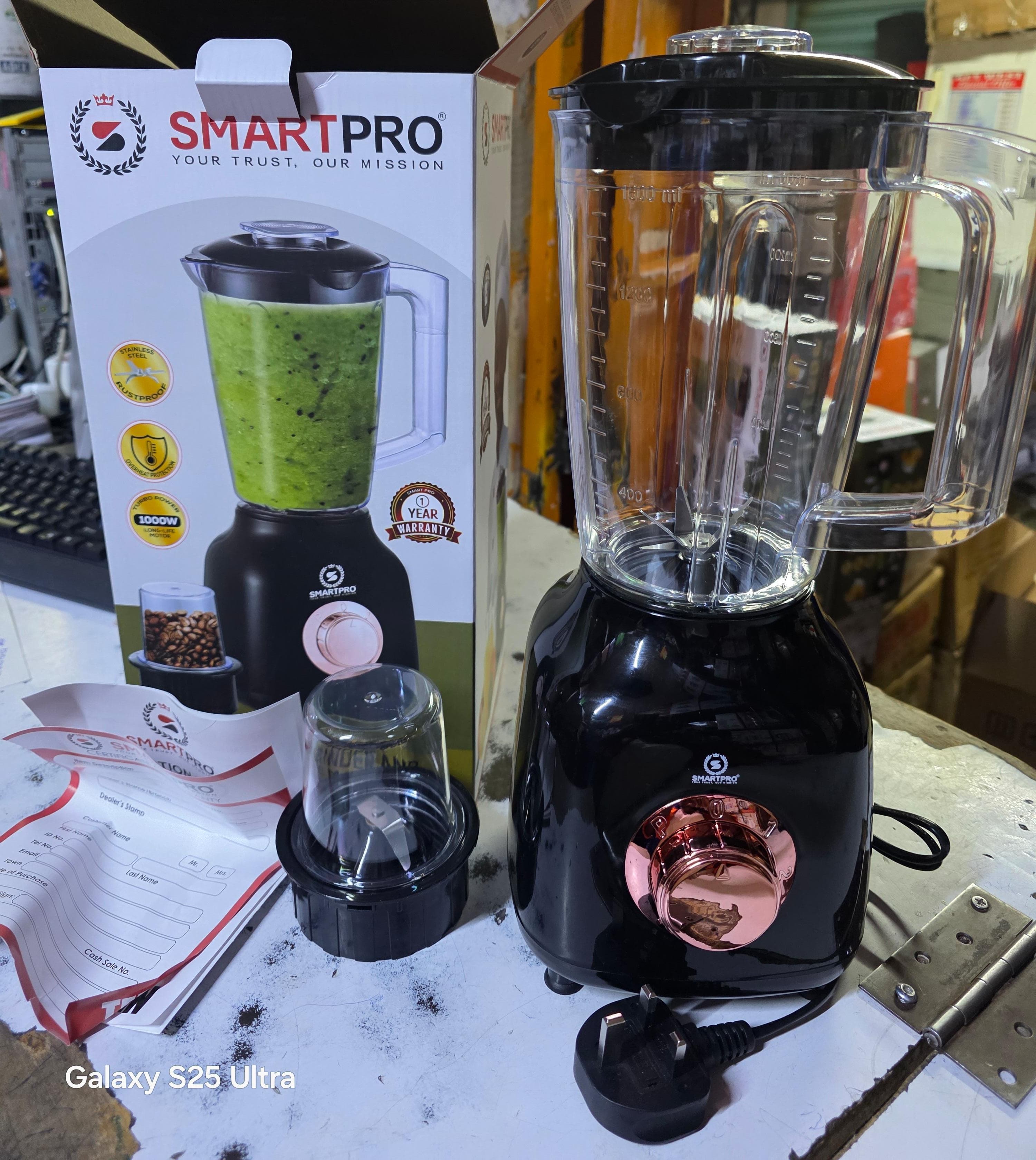 Best price for BLENDER. Smart Pro 2 in 1 Countertop Blender, 1000W, 1500ml, 3 speed, Pulse ...