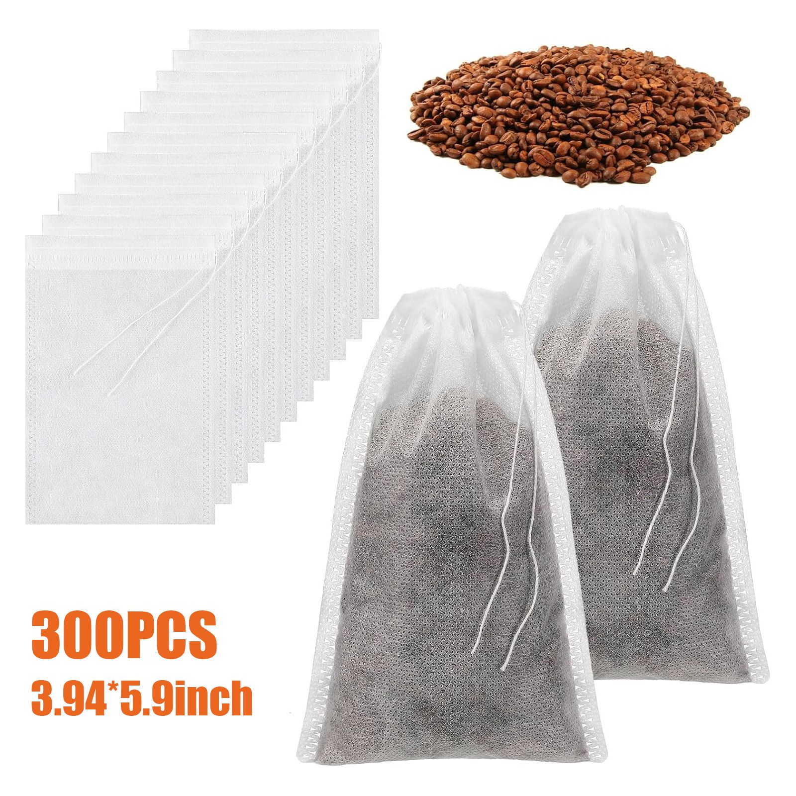 Best price for 300pcs Cold Brew Bags 10x15cm, No Mess Cold Brew Coffee ...