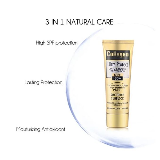 Best price for Collagen SPF60+ 3 In 1 Collagen Sun Protection Skin ...