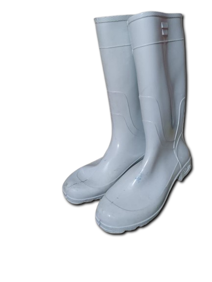 Best price for CP White PVC Gumboots – Waterproof Safety Boots for Food ...