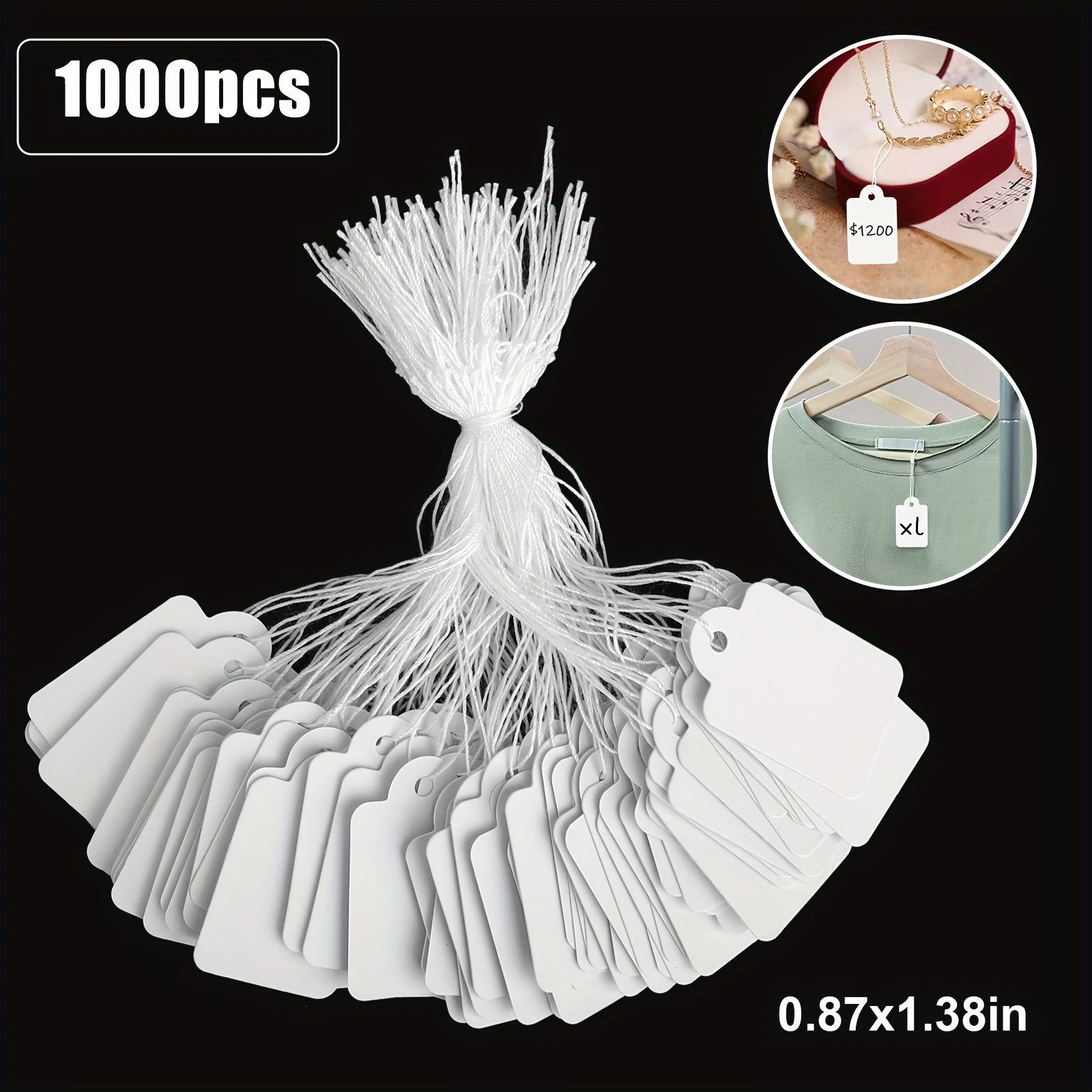 Best price for 500PCS Stylish White Versatile Price Tags - Durable ...