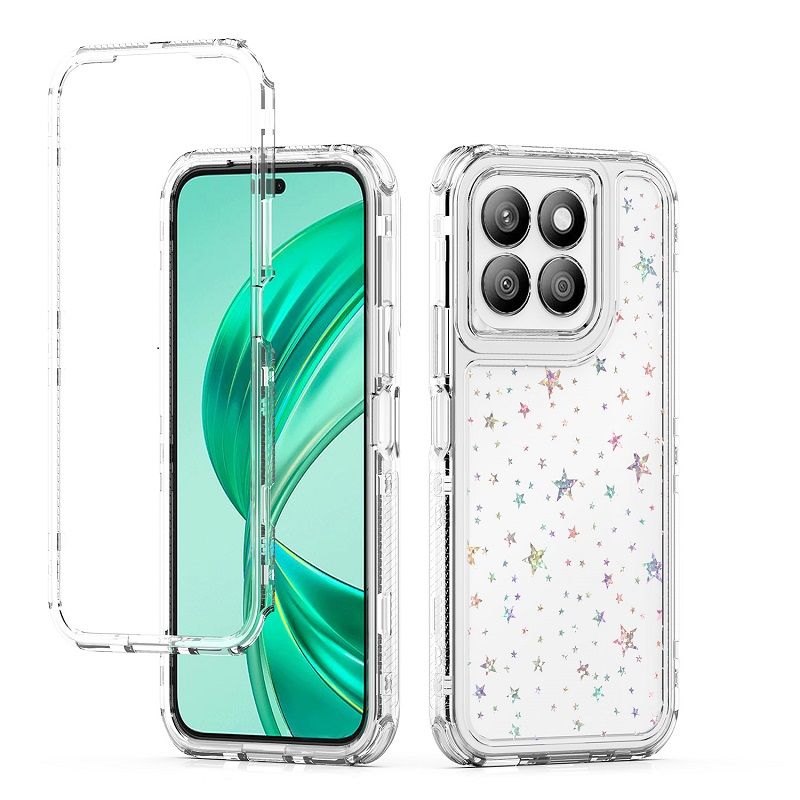 Best price for Phone Case for Honor X8b Acrylic 2-in-1 Cover +Laser ...