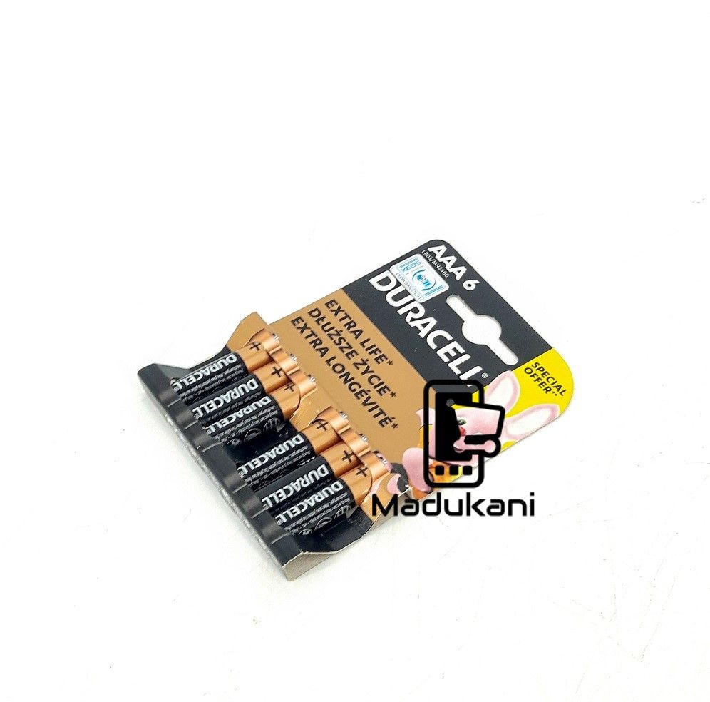 Best price for 6 Pack Duracell Size AAA Extra Life Batteries Size-AAA ...