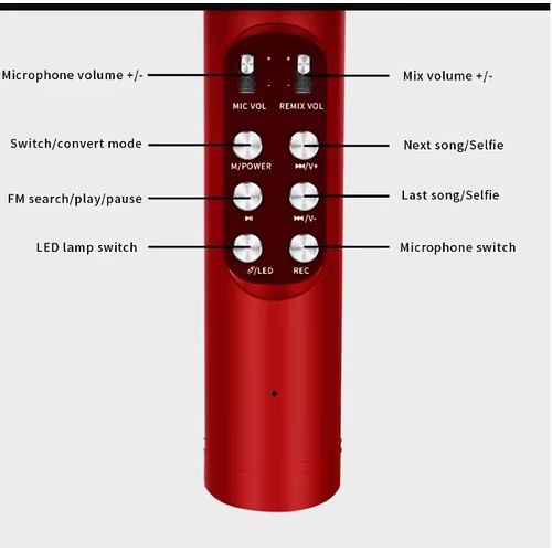 Best price for High quality LED light wireless karaoke music player ...