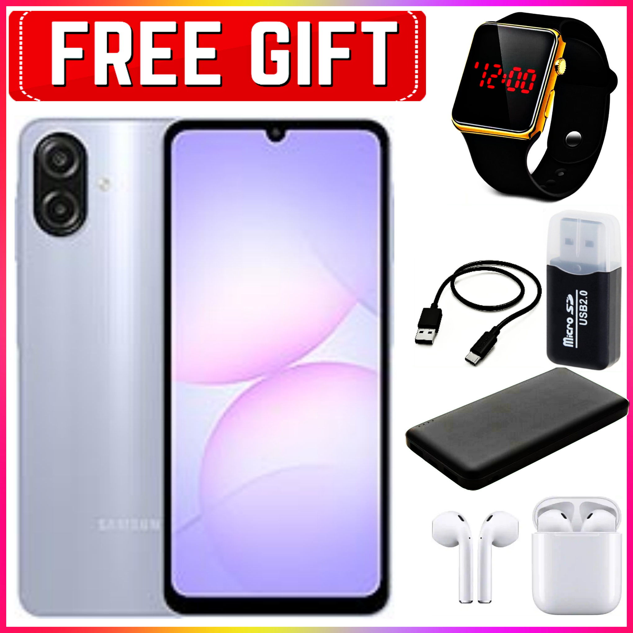 Best price for [NEW ARRIVALS] Samsung Galaxy A07 6.7" PLS LCD Screen, 4GB RAM+64GB ROM, 5000mAh ...