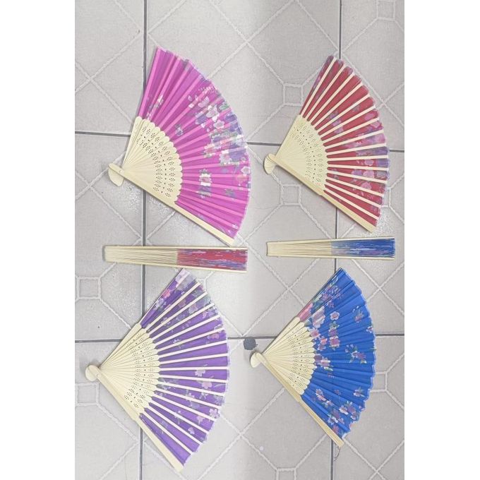Best price for Wooden Hand Fans Color-Multicolor 1001538080