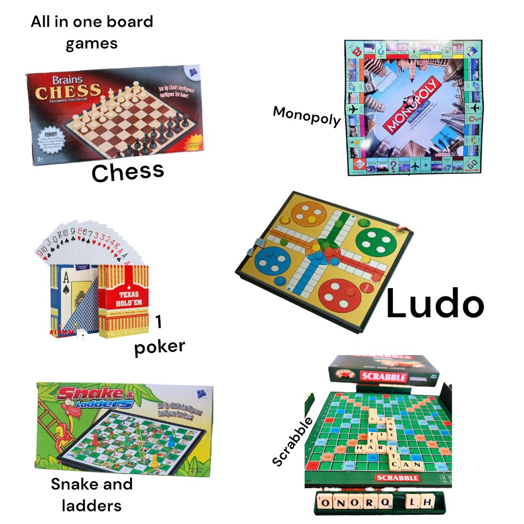 Best price for All board games in one package , FUN FAMILY AND FRIENDS ...