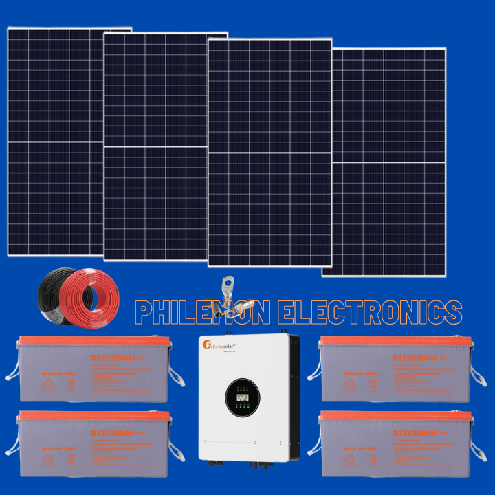 Best price for 5KVA (5KW) 48v Felicity Gel Batteries System Kit Size ...