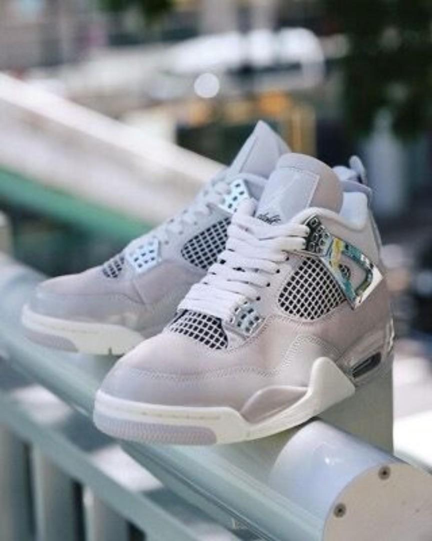 Best price for ORIGINAL AIR JORDAN 4 RETRO, FROZEN MOMENTS CUSTOMIZED ...