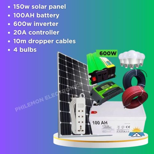Best price for Solarmax Solar Panel System Fullkit 150w Solar Panel ...