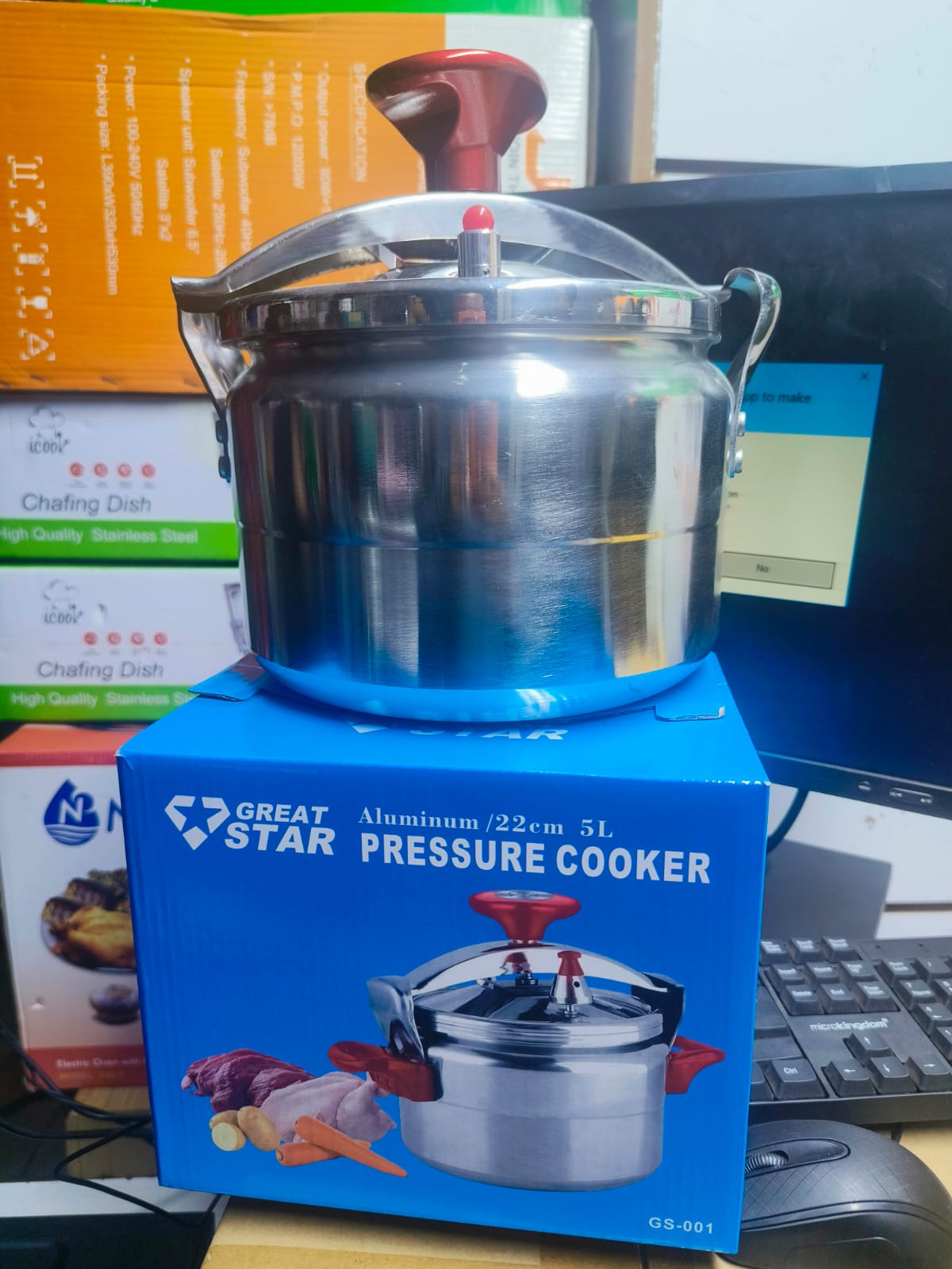 Best price for 5 litres manual pressure cooker - Explosion proof ...