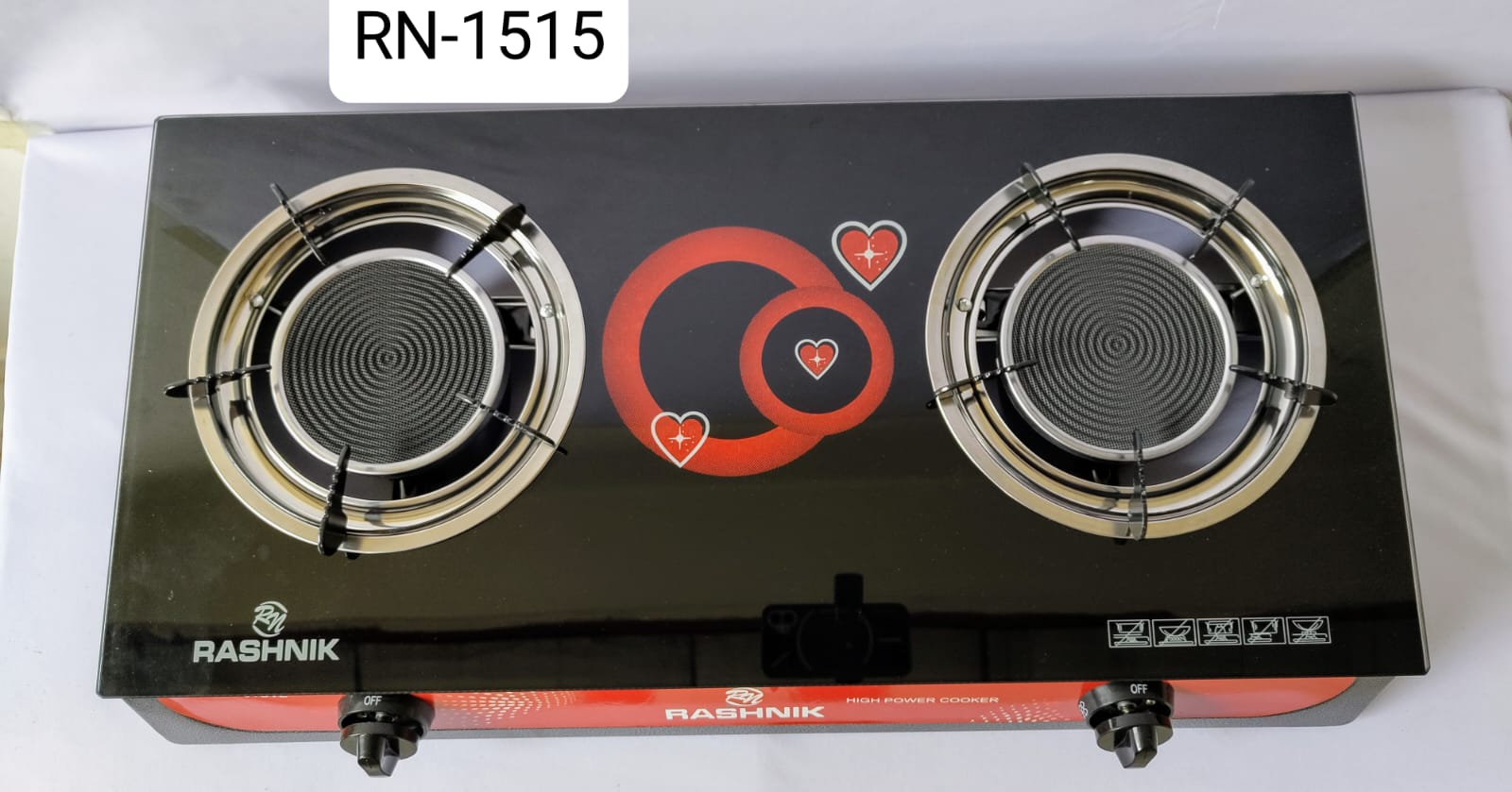 Best price for RASHNIK INFRARED DOUBLE GAS STOVE COOKER - Strong ...