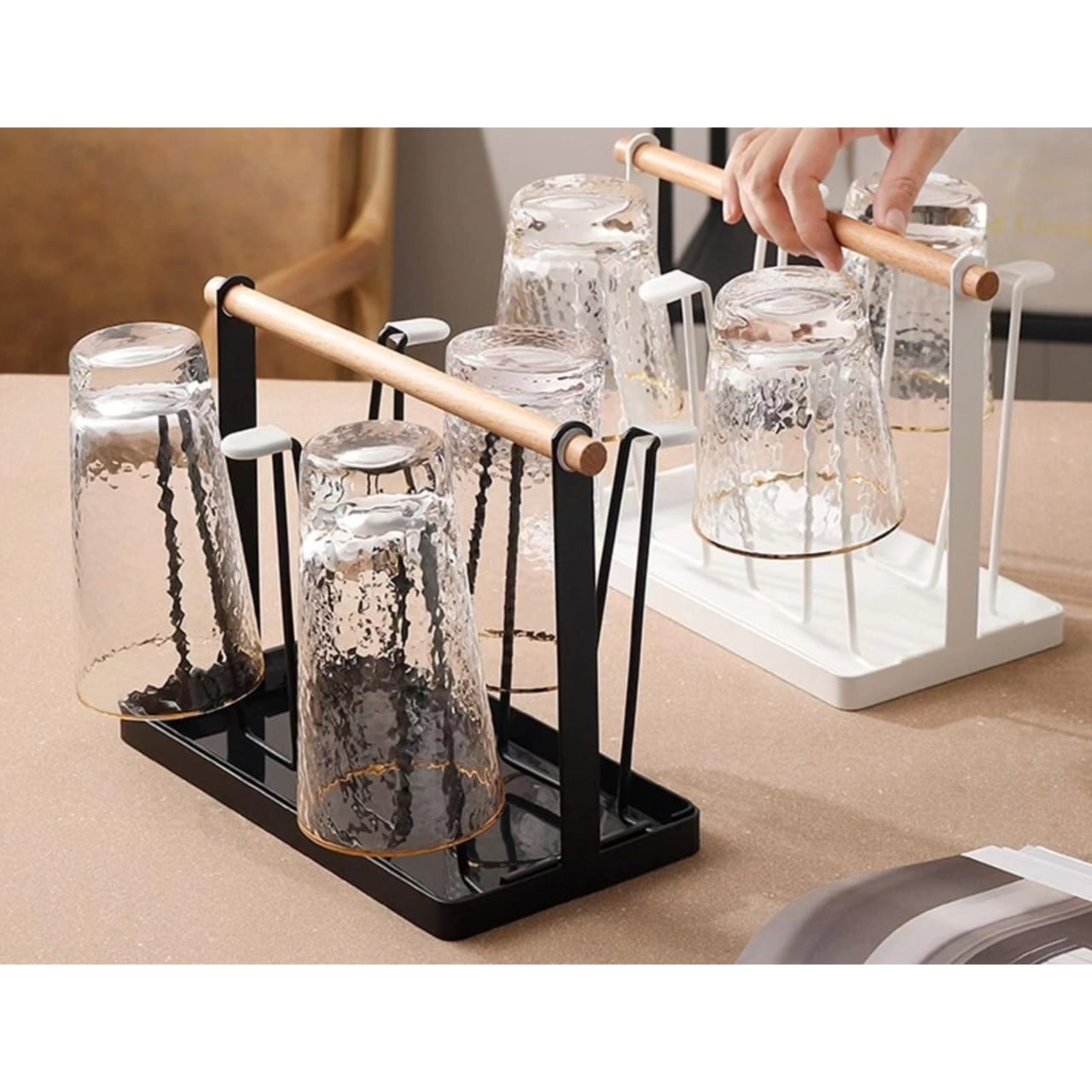 Best price for Luxury Iron cup/glass holder rack