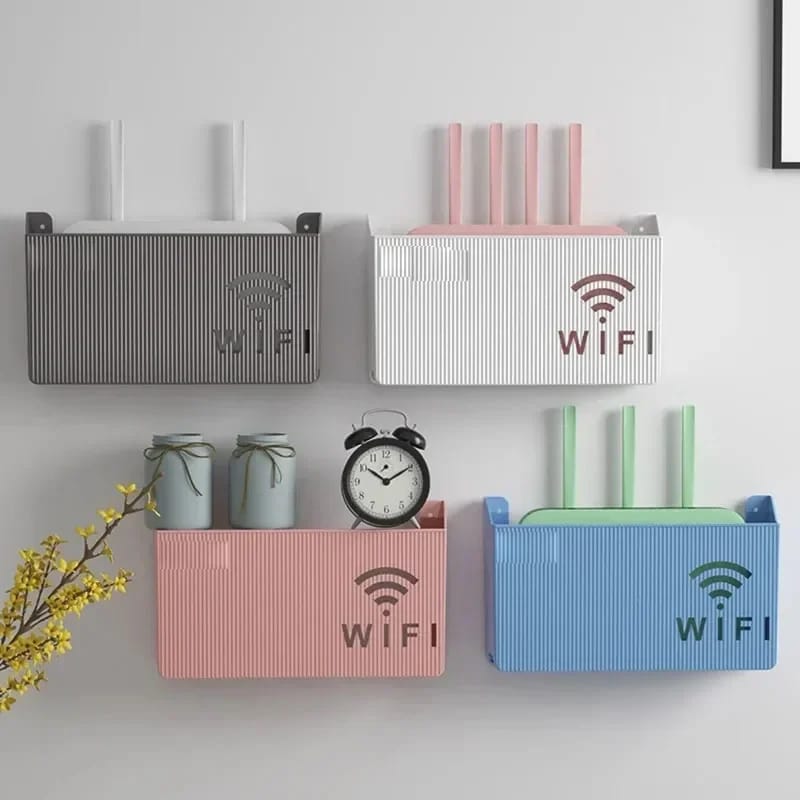 Best price for Wall mounted wireless WiFi router box/cover Color-Blue ...