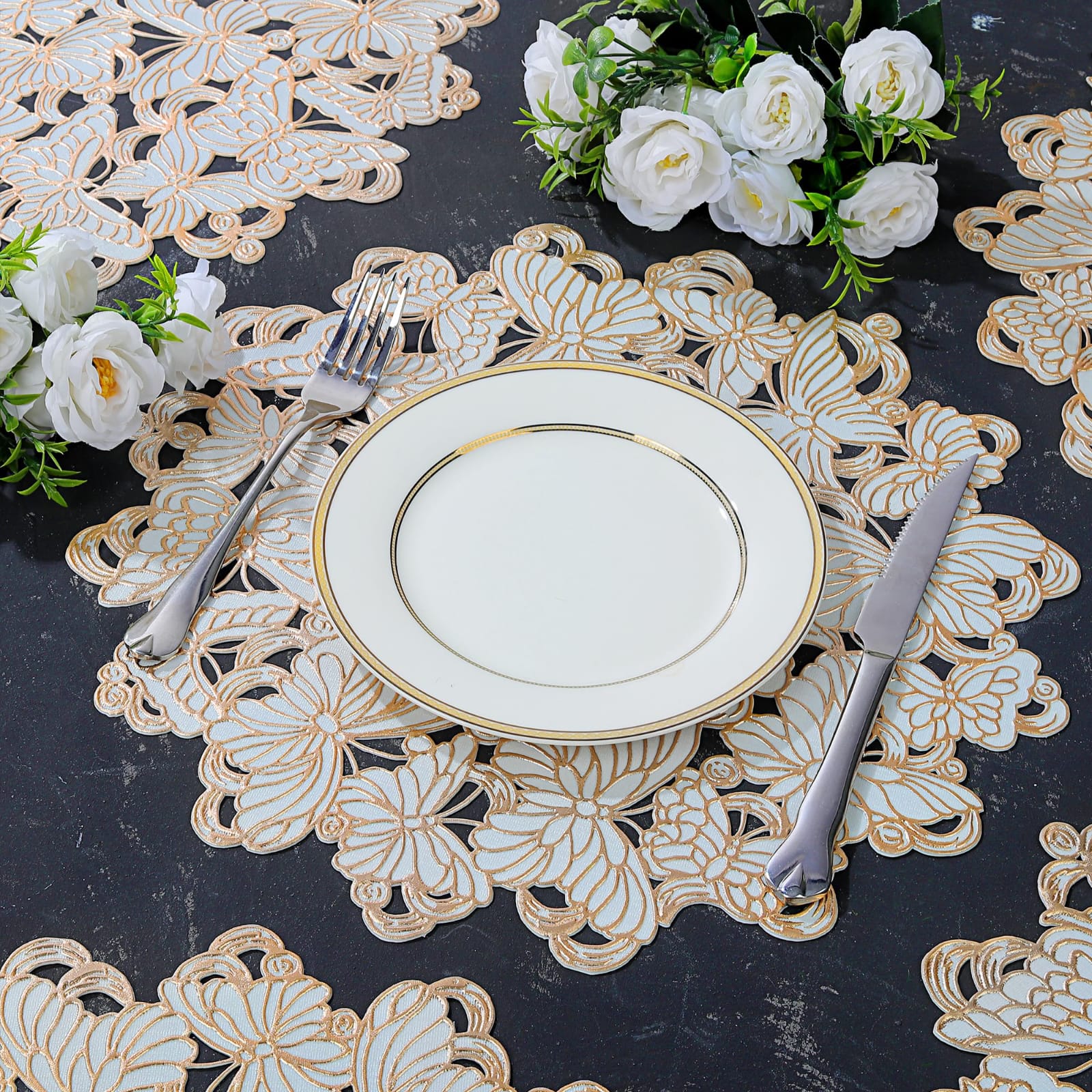Best price for 6pc Place Mat/Table Mat Color-White Size-As Picture ...