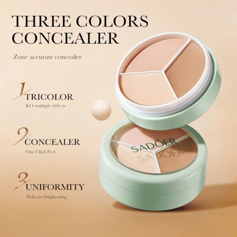 Best price for Three Color Concealer high quality professional makeup ...