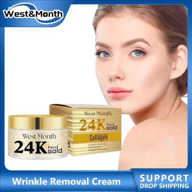 Best price for 24k Gold Collagen Cream Wrinkle Removal Fade Fine Lines ...
