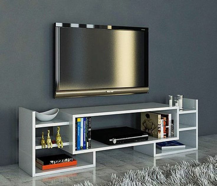 Best price for MEKKA EXCLUSIVE MODERN WOODEN TV STAND Color-White Size ...