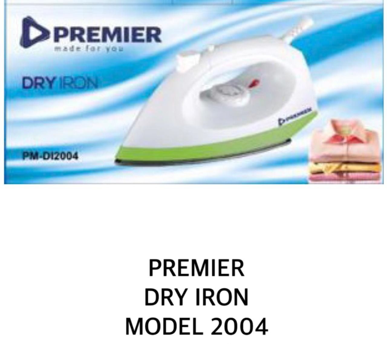Best price for Premier Dry Iron - Model 2004 | Efficient & Lightweight ...