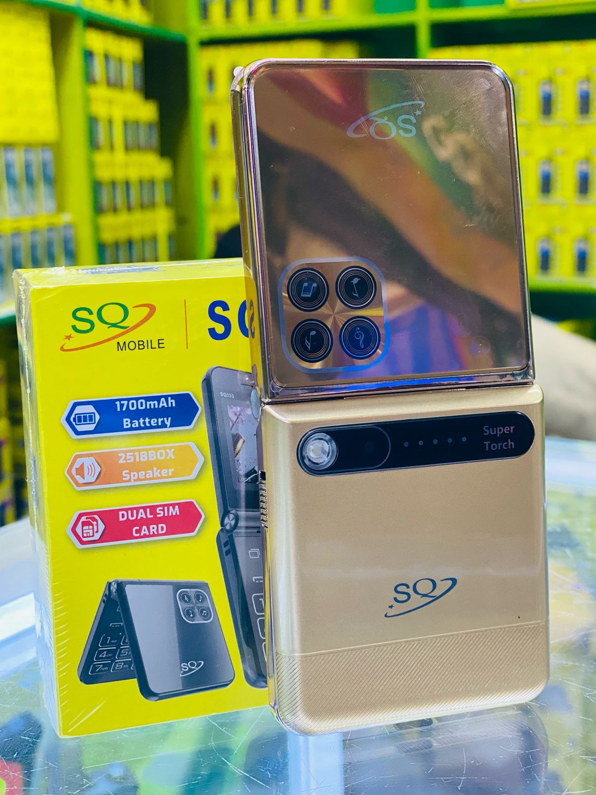 Best price for SQ 333 Fold Phone Dual SIM Phone 2.4” Screen 1700mAh ...