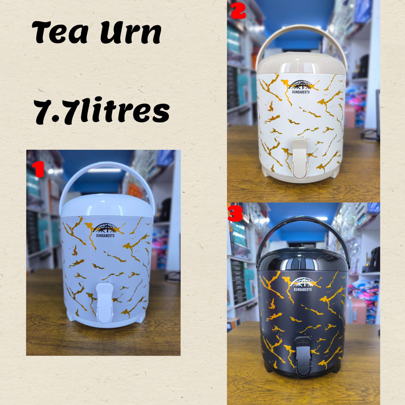 Black Friday Discounts for Tea urn. SUNDABESTS Stainless Steel Portable ...