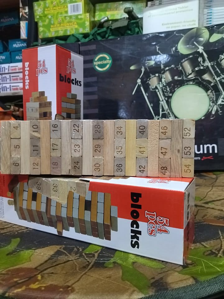 Best price for 🟫 54-Piece Jenga Block Set – Classic Stacking Game | Fun ...