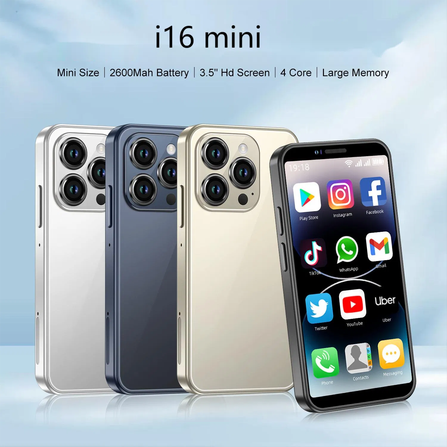Best price for Calus i16 Mini Smartphone - 64GB ROM + 3GB RAM 8mp main ...