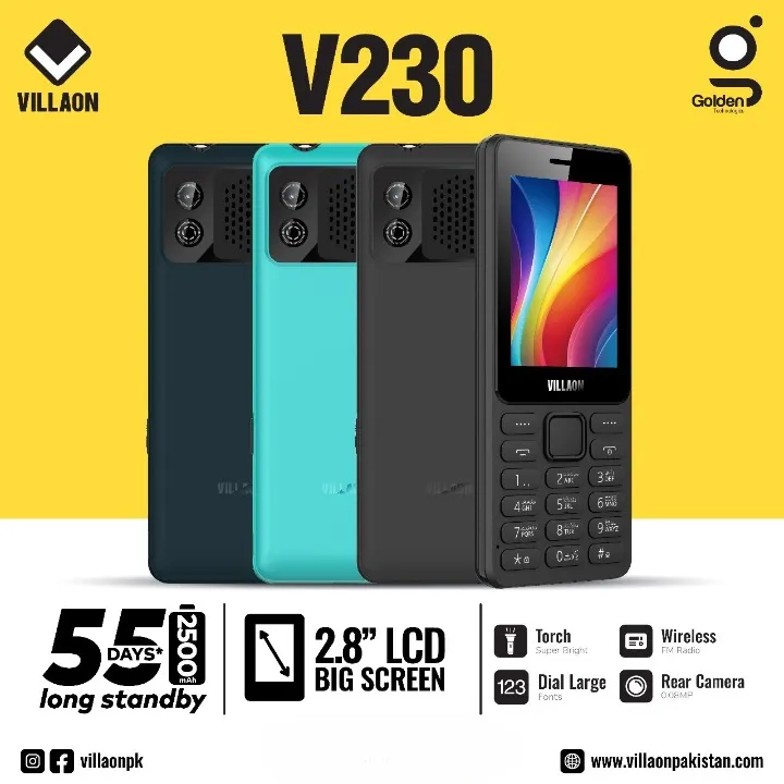 Best price for VILLAON V230 ,DUALSIM CARD PHONE 2.8" DISPLAY ,2500mAh ...
