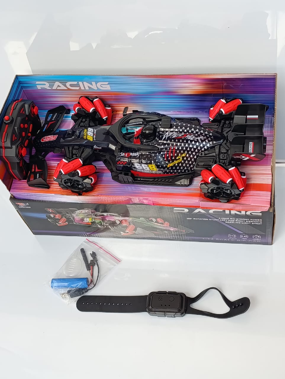 Best price for STUNT CAR. stunt double sided racing car toy twisting ...