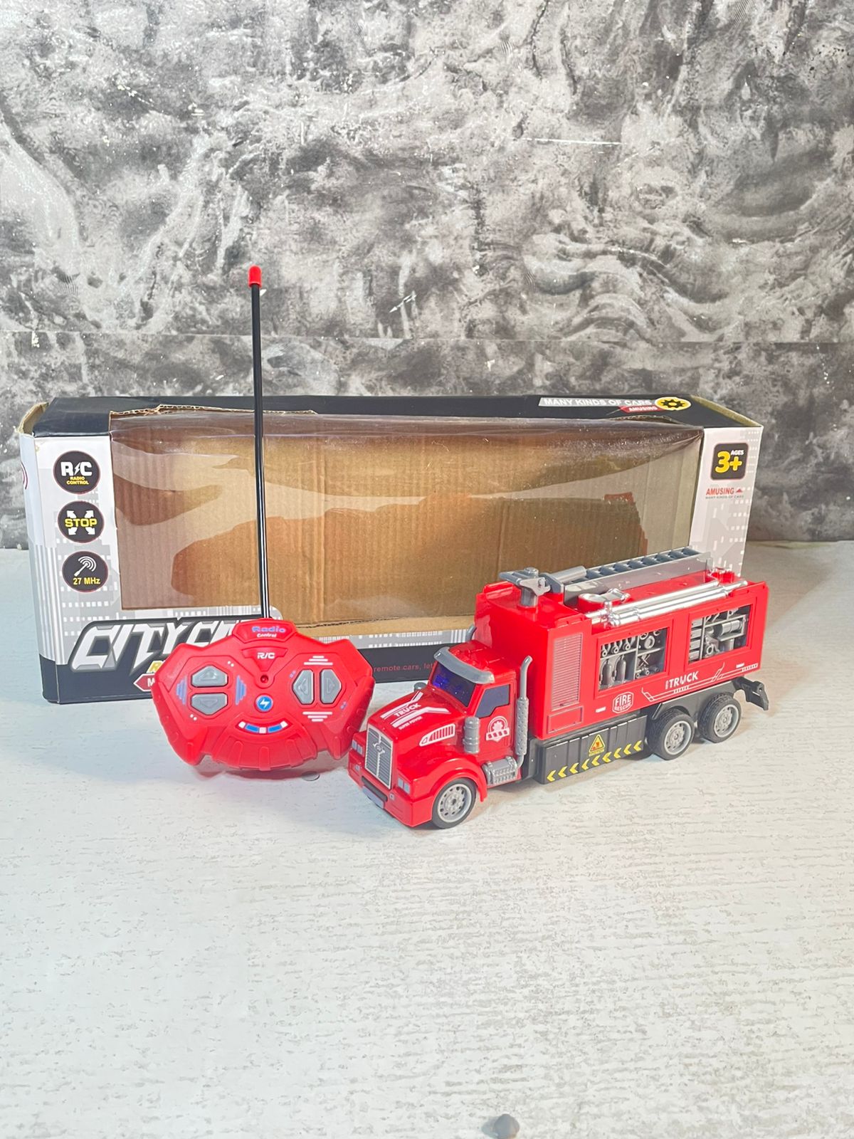 Best price for Remote Fire Truck children toys Rescue fighters vehicle ...