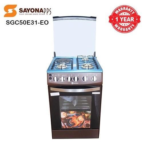Best price for Sayona 3 Gas+1 Electric Plate Standing Cooker With ...