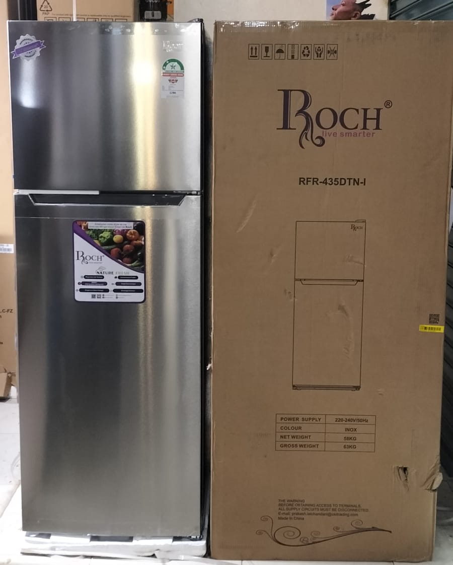 Best price for Roch RFR-435-DT-I, No Frost Double Door Refrigerator ...