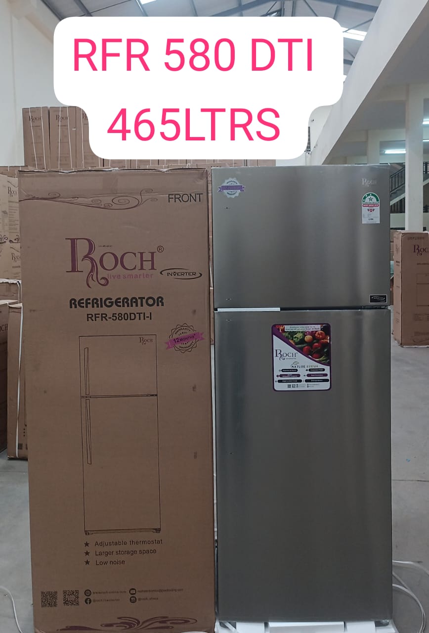 Best price for ROCH RFR-580-DTI 465 Litres Double Door Refrigerator ...