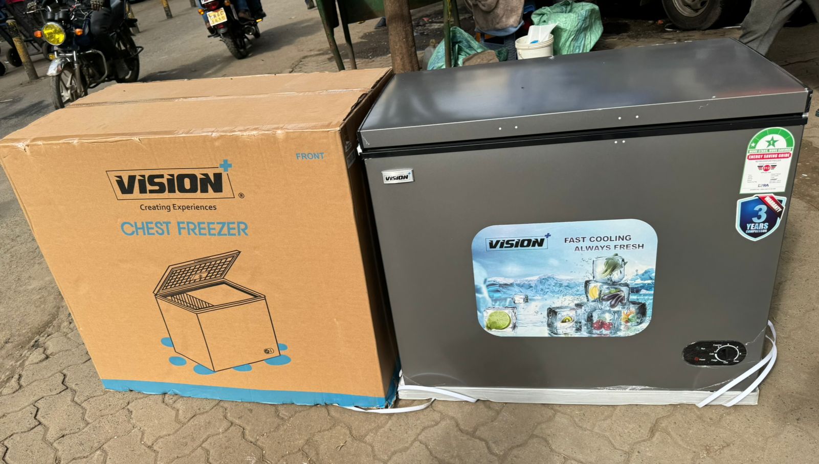 Best price for Vision Plus 150 Litres Deep Freezer – Compact, Energy ...