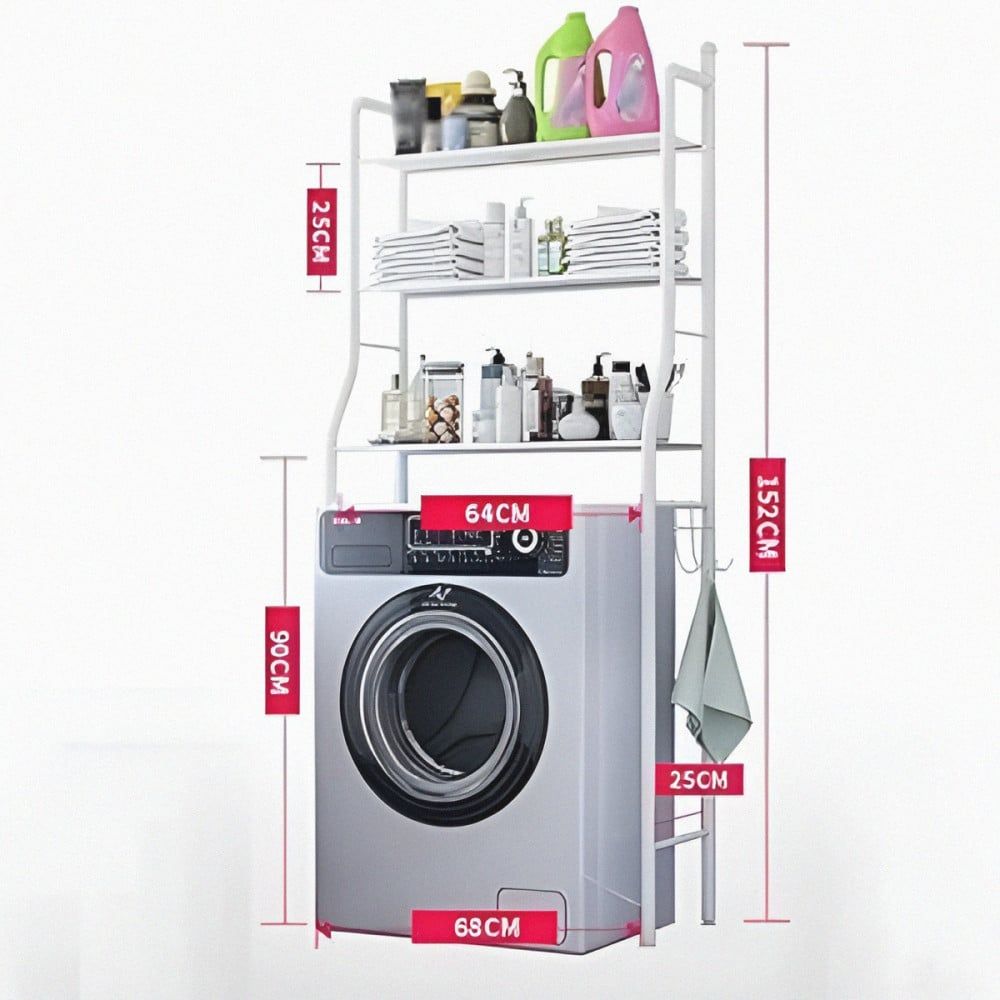 Best price for 3 Tier Over The Washing Machine Storage Rack