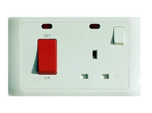 Best price for ORIGINAL SOCKET 45A Cooker Switch & Socket with Neon ...